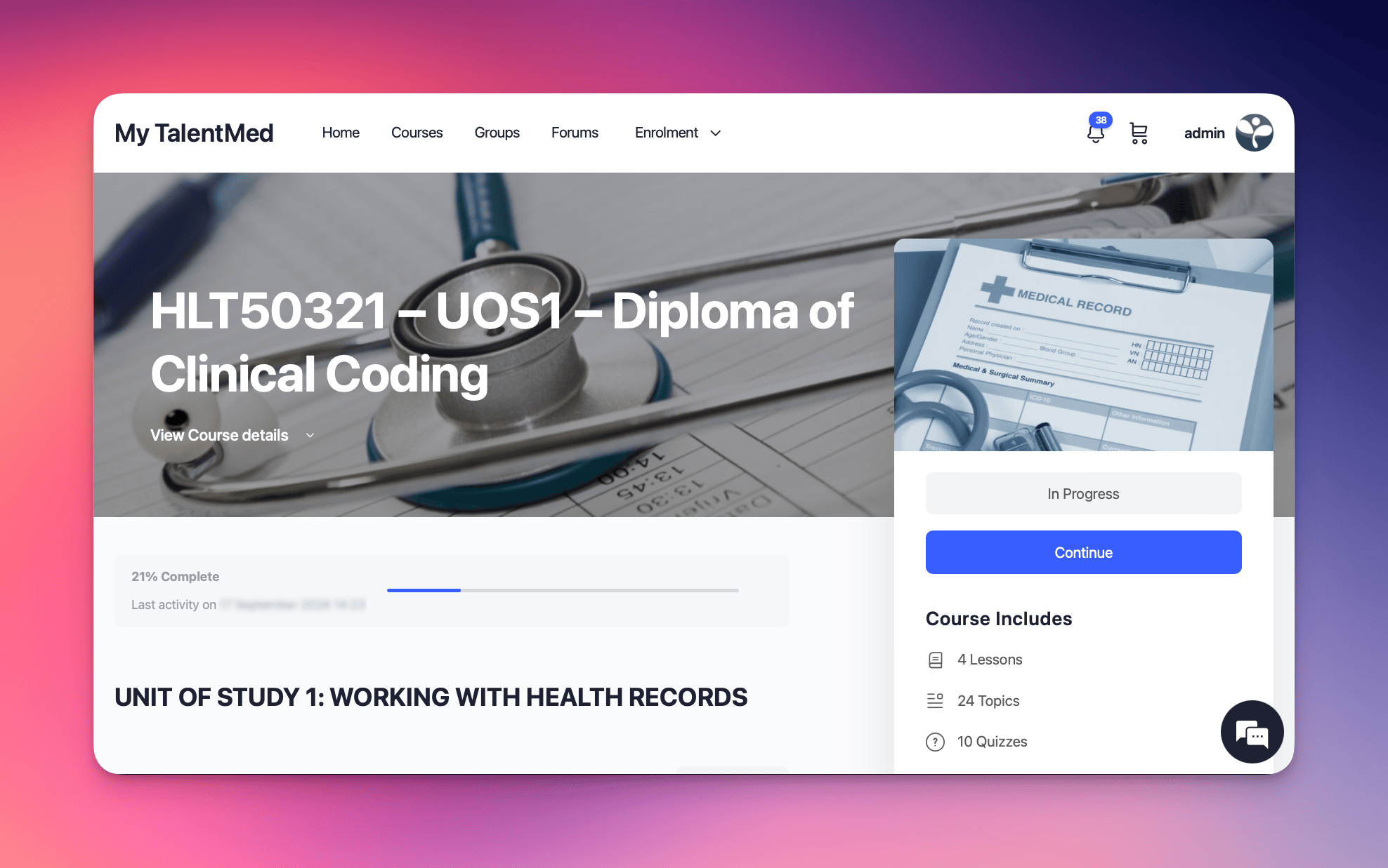 Clinical Coding Course - TalentMed ® (New Zealand)